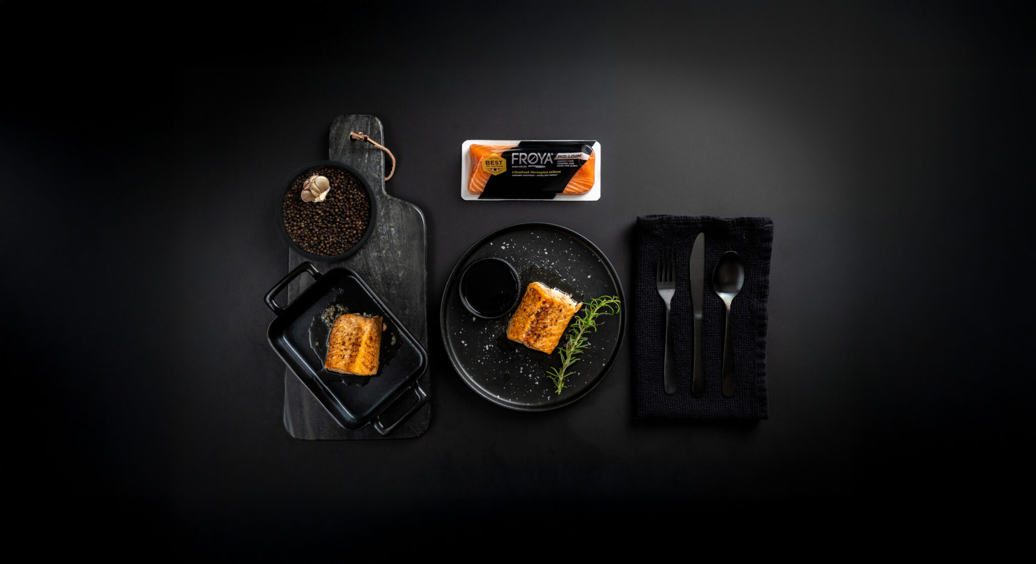 Salmón entero Frøya Mid Loin - Frøya